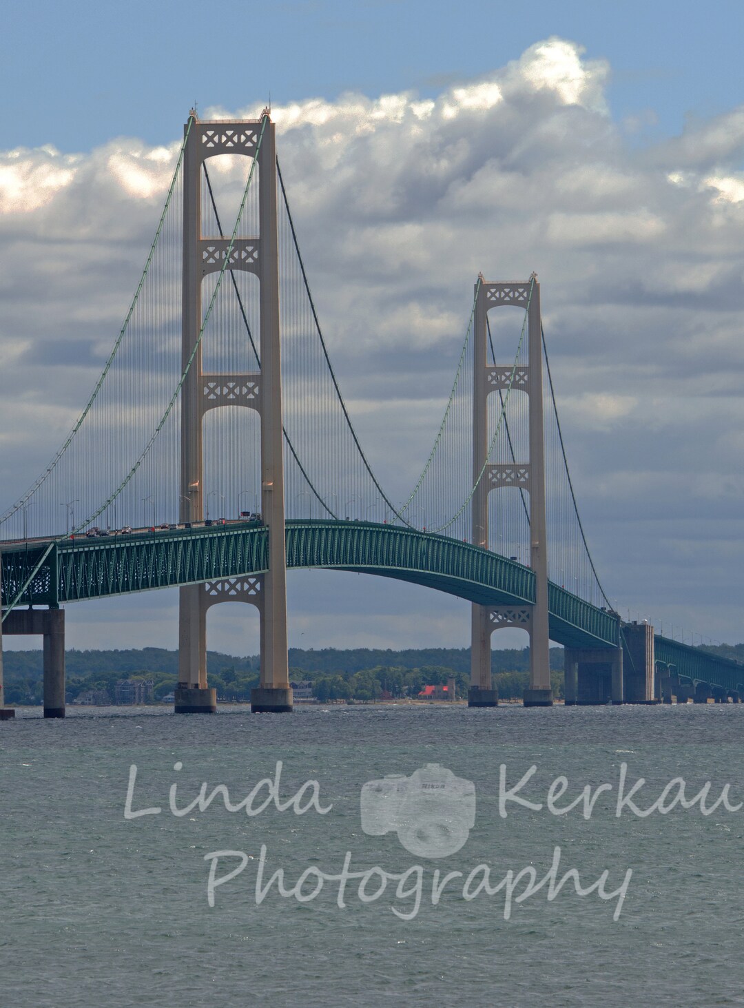 Michigan's Mackinac Bridge Color Photography - Etsy