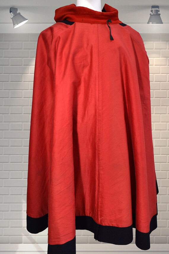 Original Vintage 1960s Heavy Wool Police Cape LIONS H… - Gem