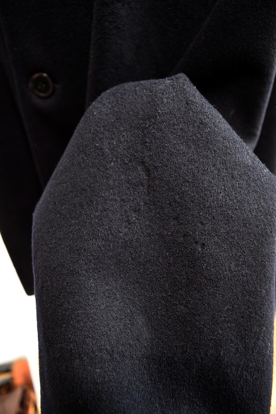 Original Vintage 1960s Heavy Wool Police Cape LIONS H… - Gem