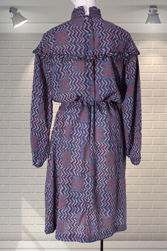 Cute Cottagecore Vintage 1980s High Neck Edwardian St… - Gem