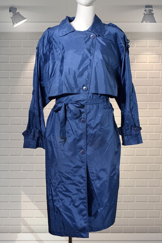 Vintage noisy nylon raincoat - Gem