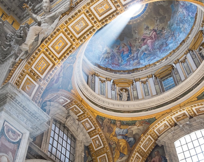 St. Peters Angel color the Vatican Vatican City Italy - Etsy