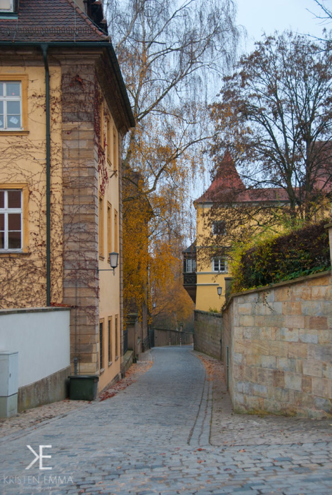 Bamberg Alleyway Photography Print: German Town Architecture - Etsy