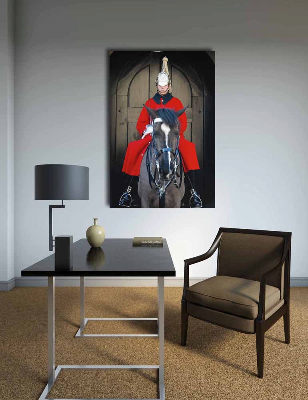 Buckingham Palace Guard Print: London, England - Royal Horse Guard - Etsy