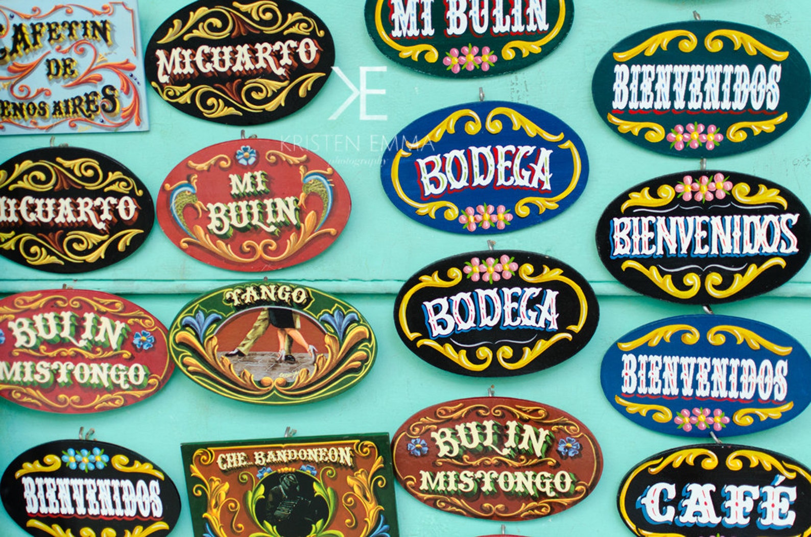 Bodega Signs | Buenos Aires, Argentina ~ Colorful, Boca District ...