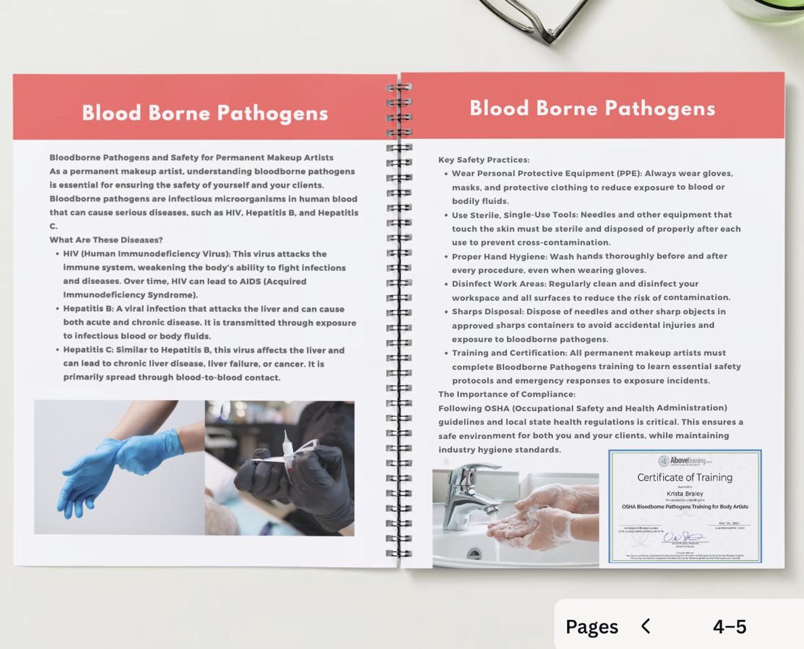 Fundamentals Micropigmentation Manual Work Book Training Canva TEMPLATE ...