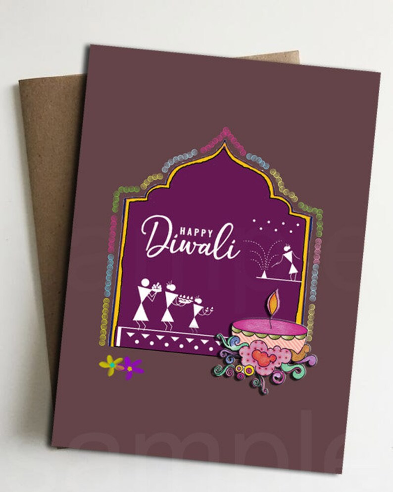 Diwali Card, Diwali Greeting Card, Happy Diwali Digital Instant ...