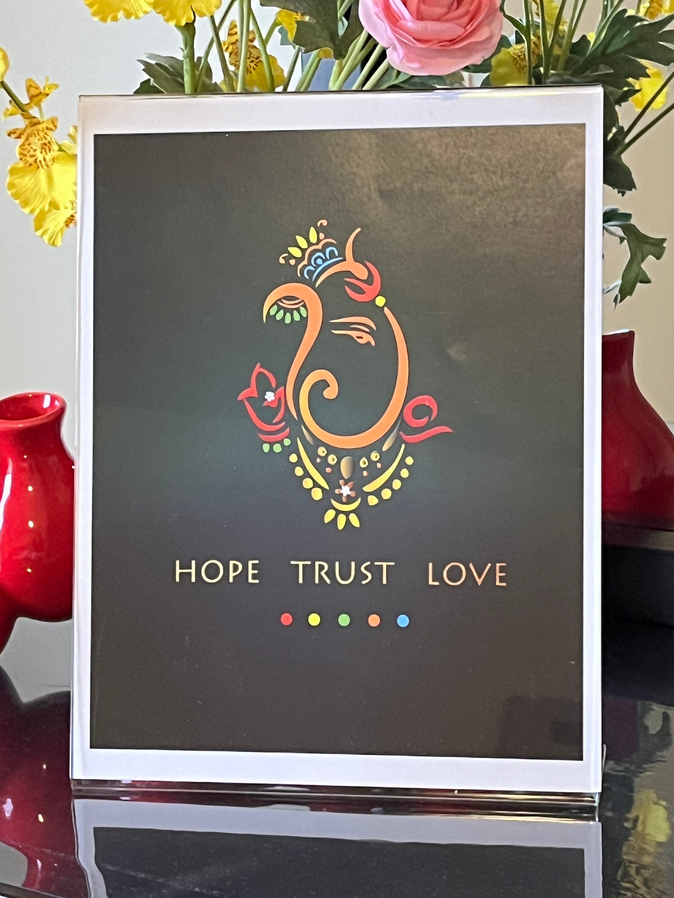 Ganesh Art Print,ganpati,ganesha Wall Art, Lord Ganesh 8x10 ...