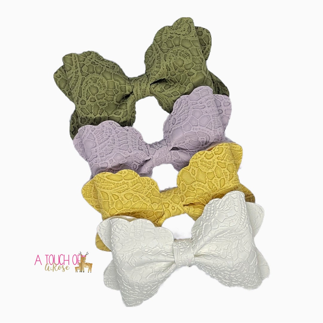 Solid Color Hair Bows Baby Headband Pinch Hair Bow for - Etsy