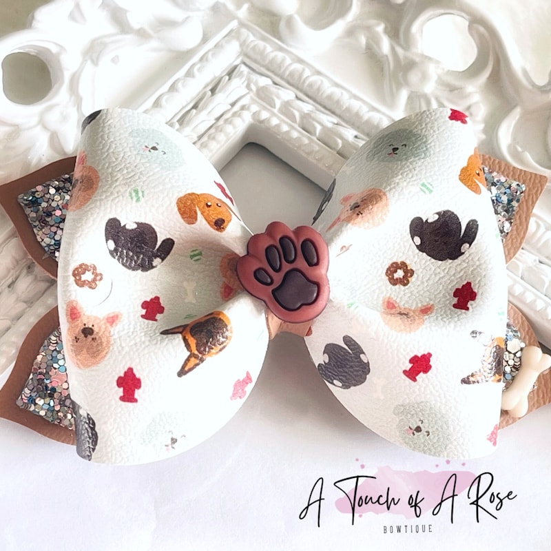 Handmade Dog Hair Bows - Etsy
