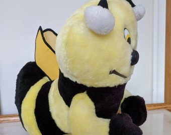 Big Bee Plush - Etsy