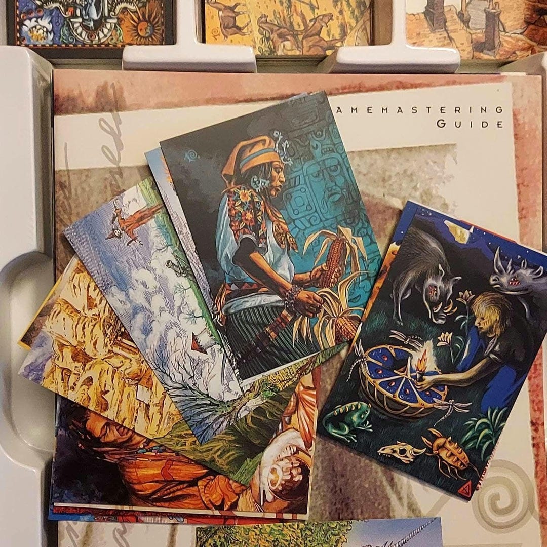 EVERWAY Visionary Roleplay Boxed Set: Wizards of the Coast 1995 - Etsy