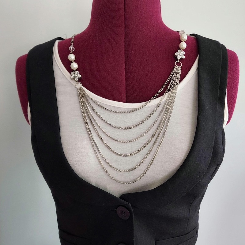 Chatelaine Chain - Etsy