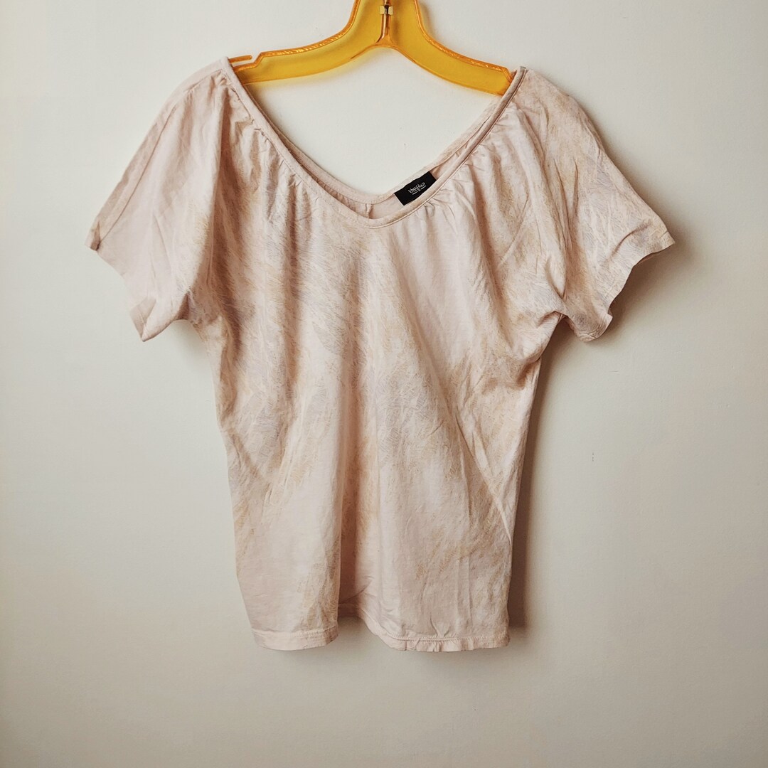 Wispy V-neck Top, Mossimo Cotton Knit | 90s Monochrome | Silvery ...