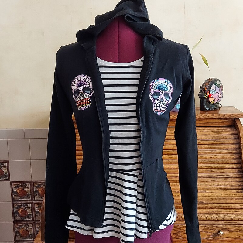 Black Rhinestone Skeleton Jacket - Etsy