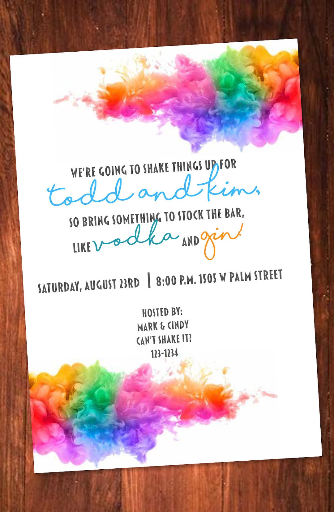 Party Invitation - Etsy