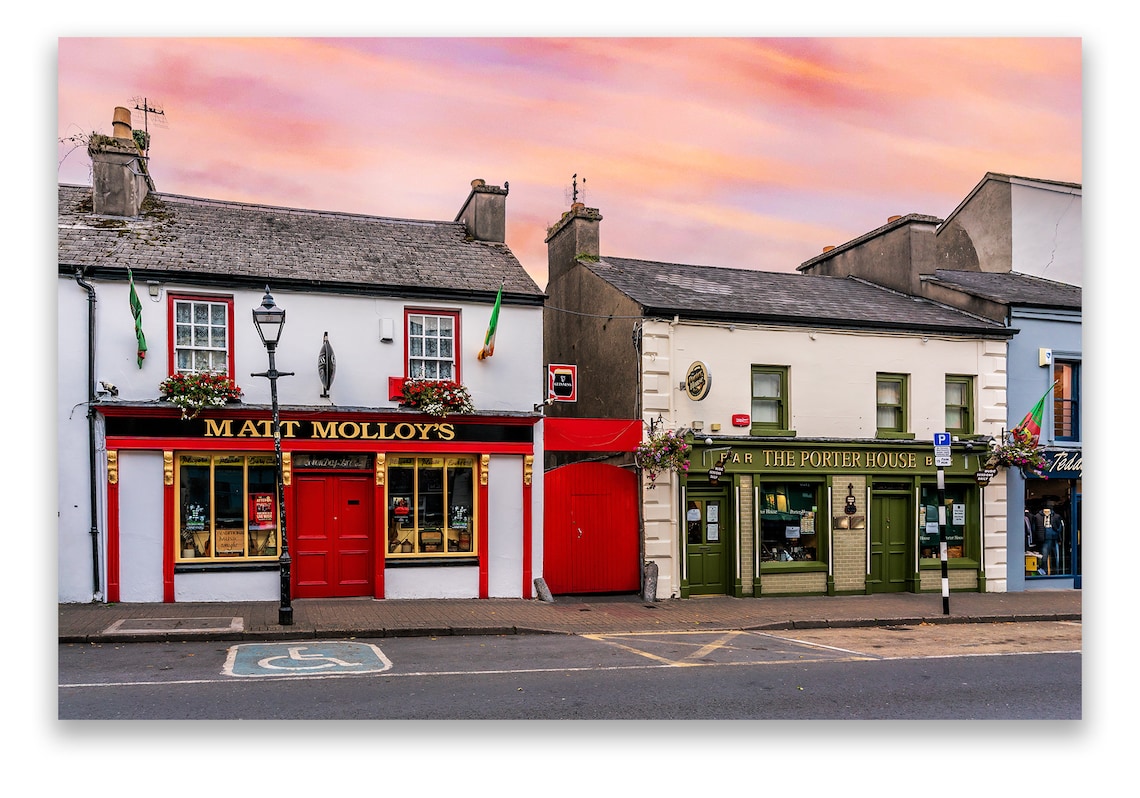 Matt Molloy's & the Porterhouse Pub Print, Westport, Ireland - Etsy