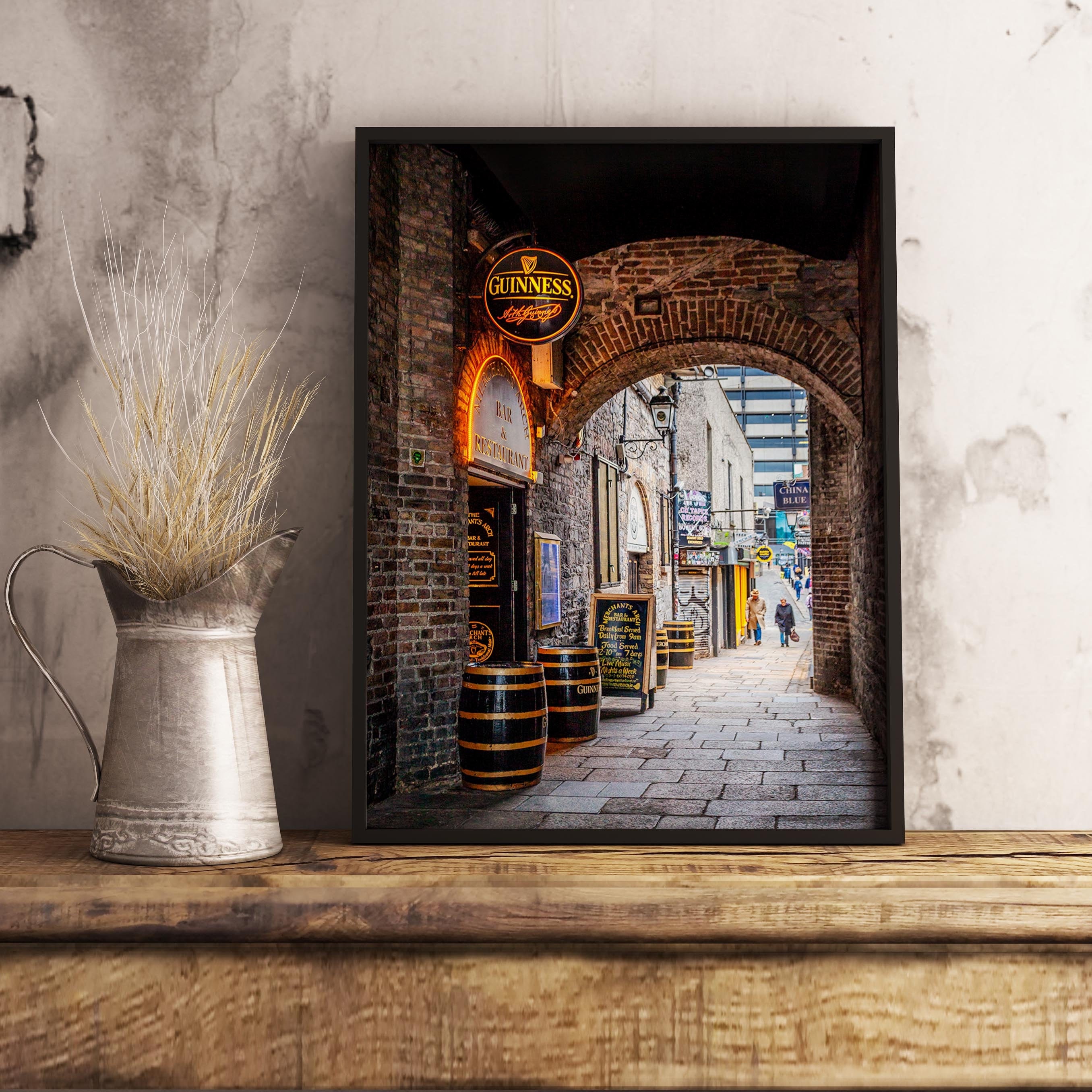 Merchants Arch, Temple Bar, Dublin, Guinness Wall Art, Print, Wall ...
