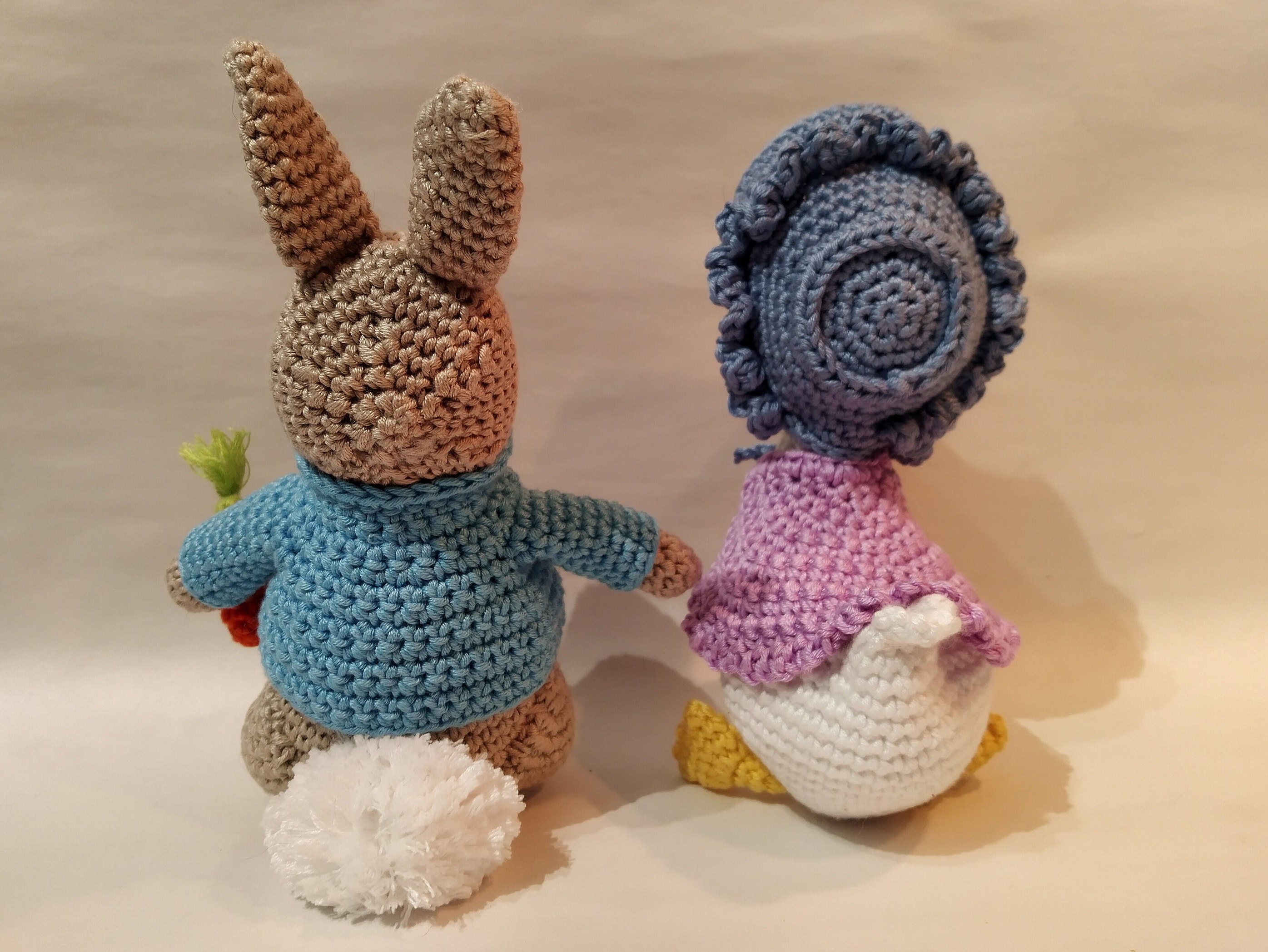 Peter Rabbit, Jemima Puddleduck, Beatrix Potter, Handmade Crochet ...