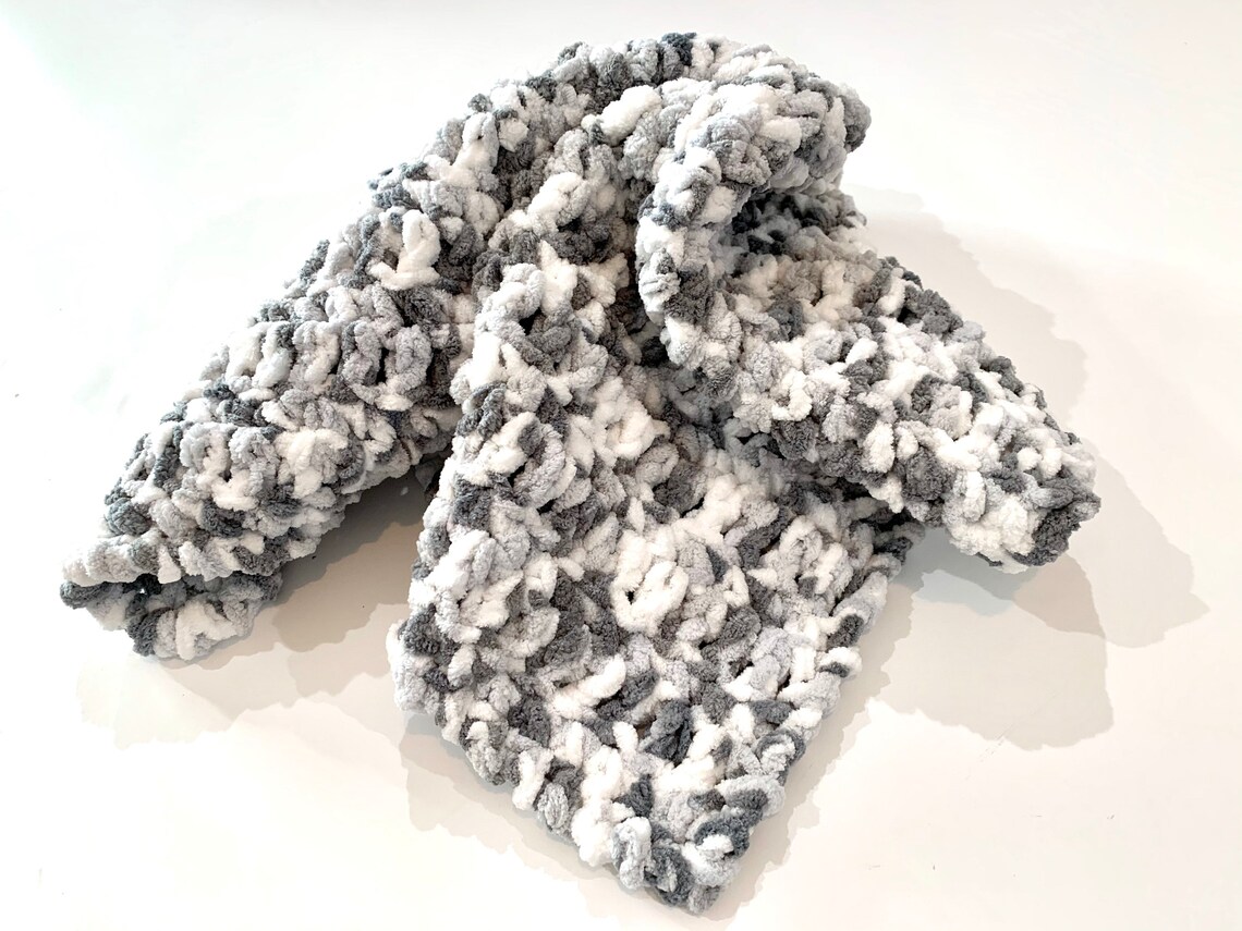 Grey Baby Blanket Crochet Baby Blanket Baby Boy Blanket - Etsy