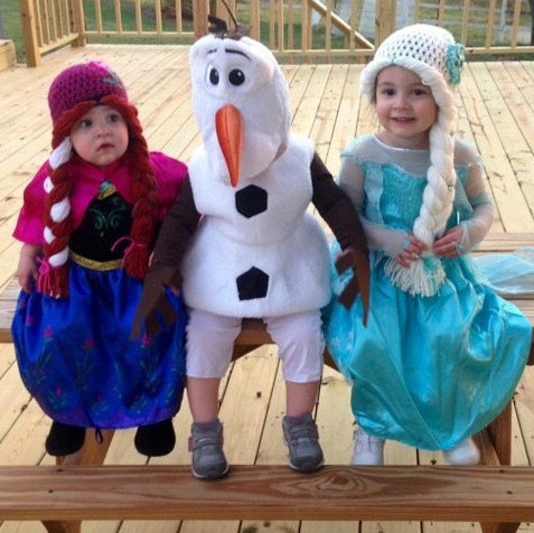 Anna Hat, Anna Wig, Anna Crochet Hat, Frozen Hat, Frozen Wig Hat, Anna ...