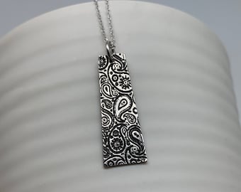 Paisley Necklace | Etsy