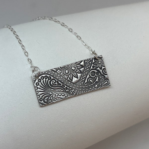 Paisley Necklace - Etsy