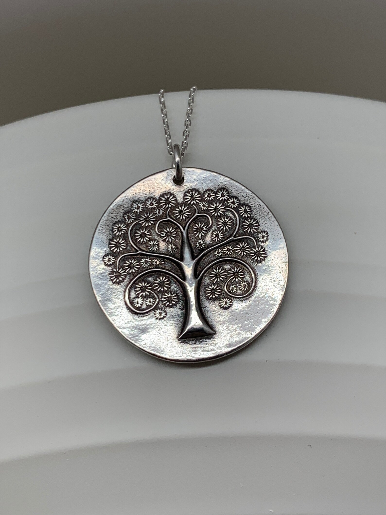 Unique Tree of Life Sterling Silver Necklace Silver Tree Pendant ...