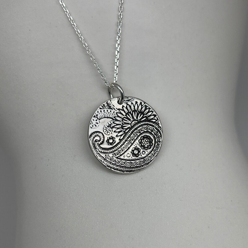 Paisley Necklace - Etsy