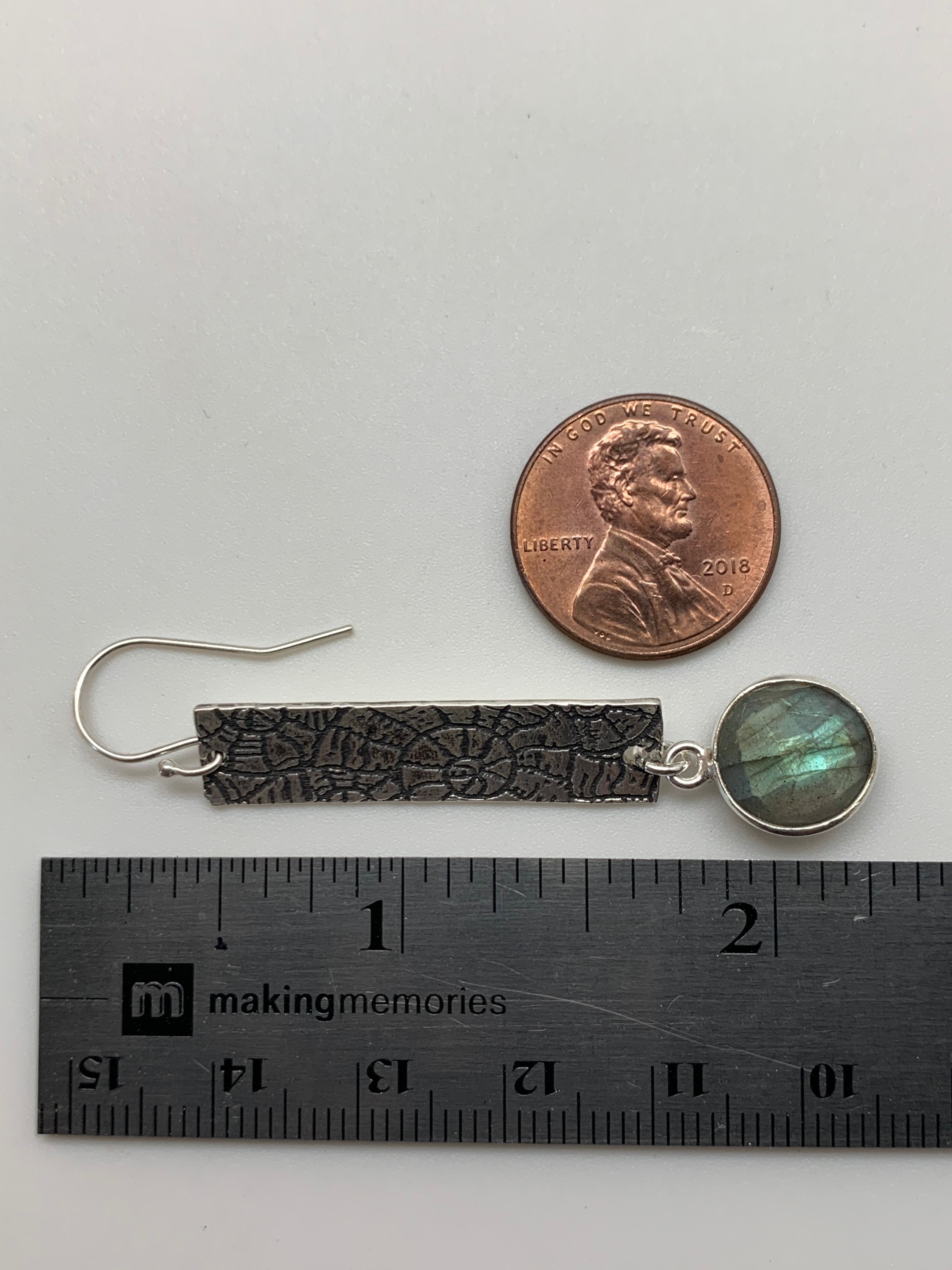 Silver Nautilus Modern Bar Earrings Silver Ocean Beach | Etsy