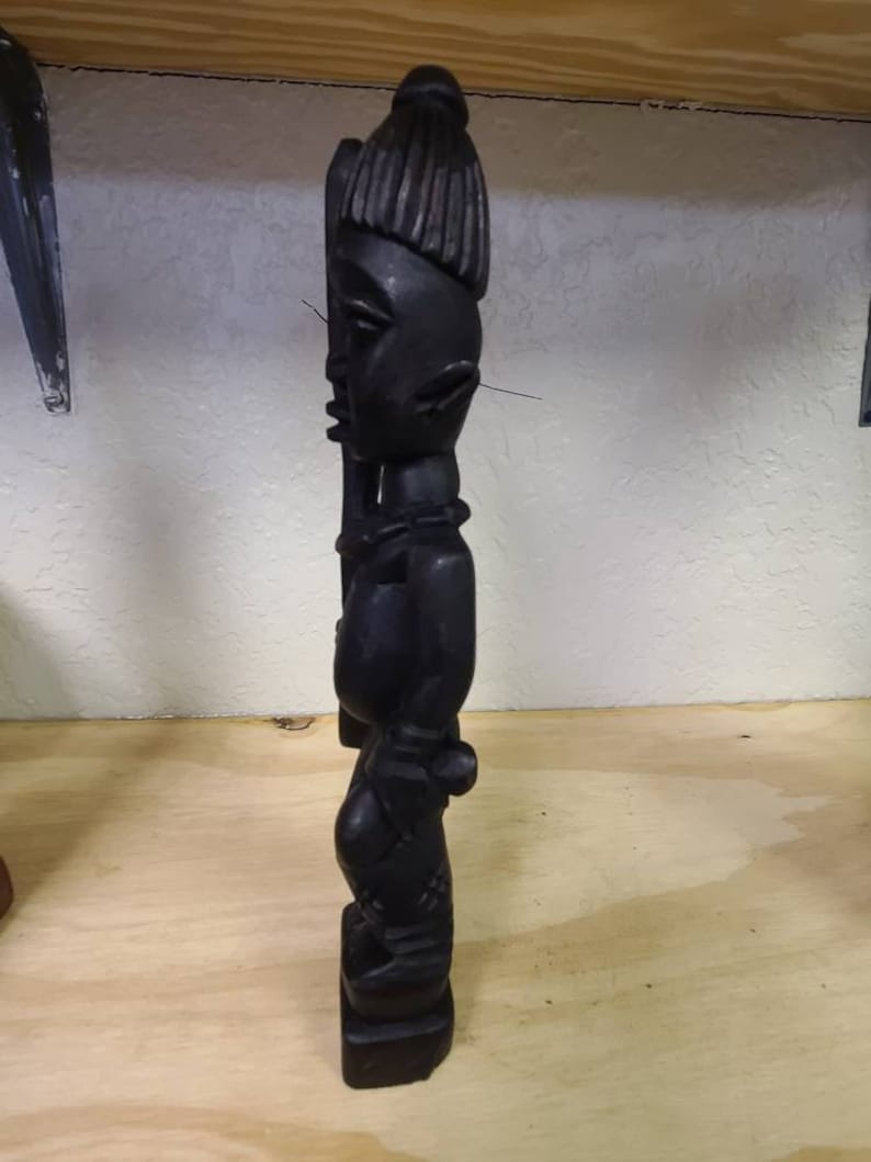 Sango Orisa Statue Genuine Hand Carved From Nigeria - Etsy