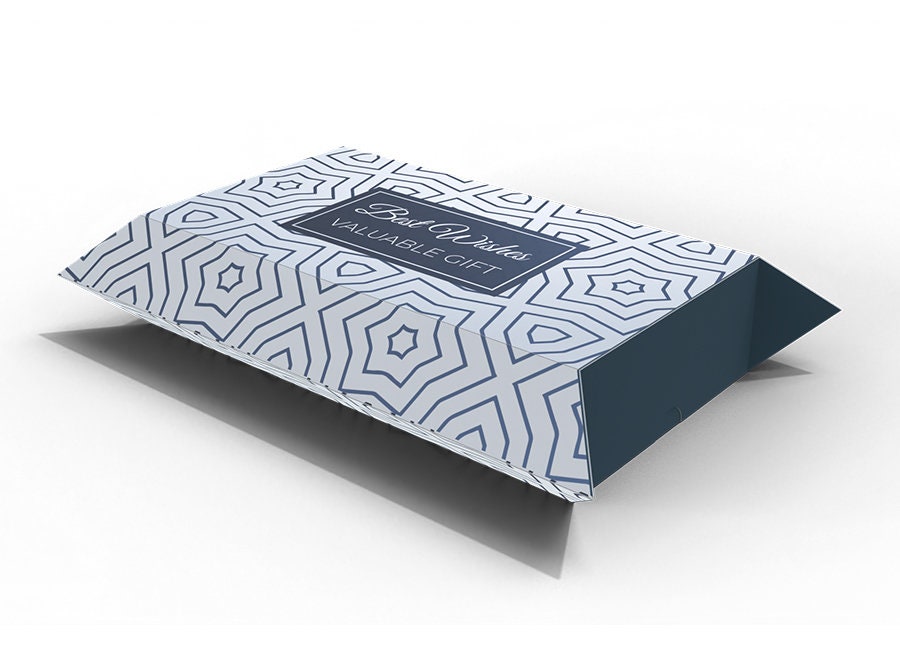 Polygonal Box Hexagonal Template for Packaging Gift Box Template for ...