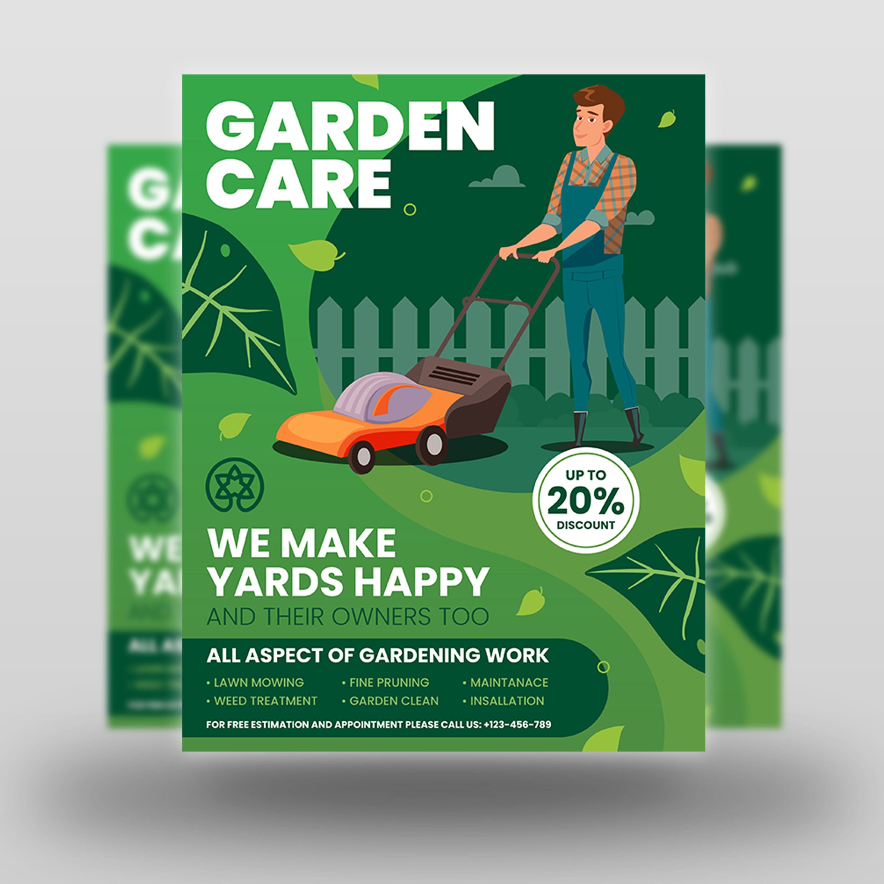 Garden Services Flyer Template Lawn and Garden Services Flyer Template ...