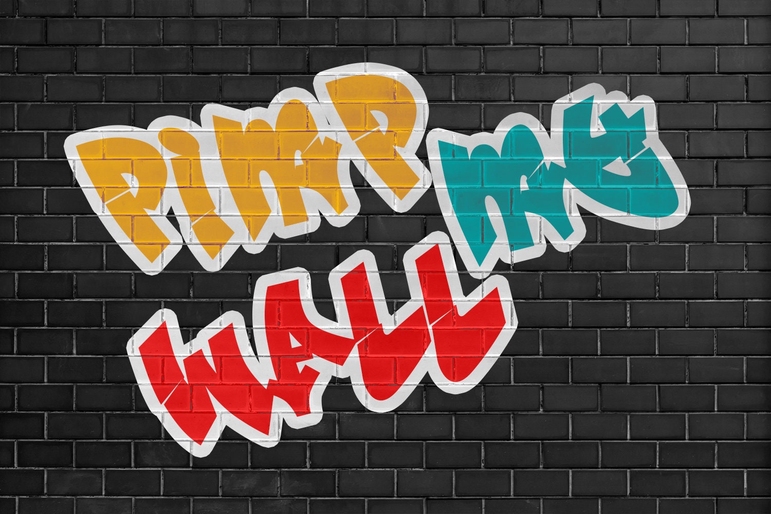 Street Font Graffiti Font Urban Font Rap Font Wall Art - Etsy