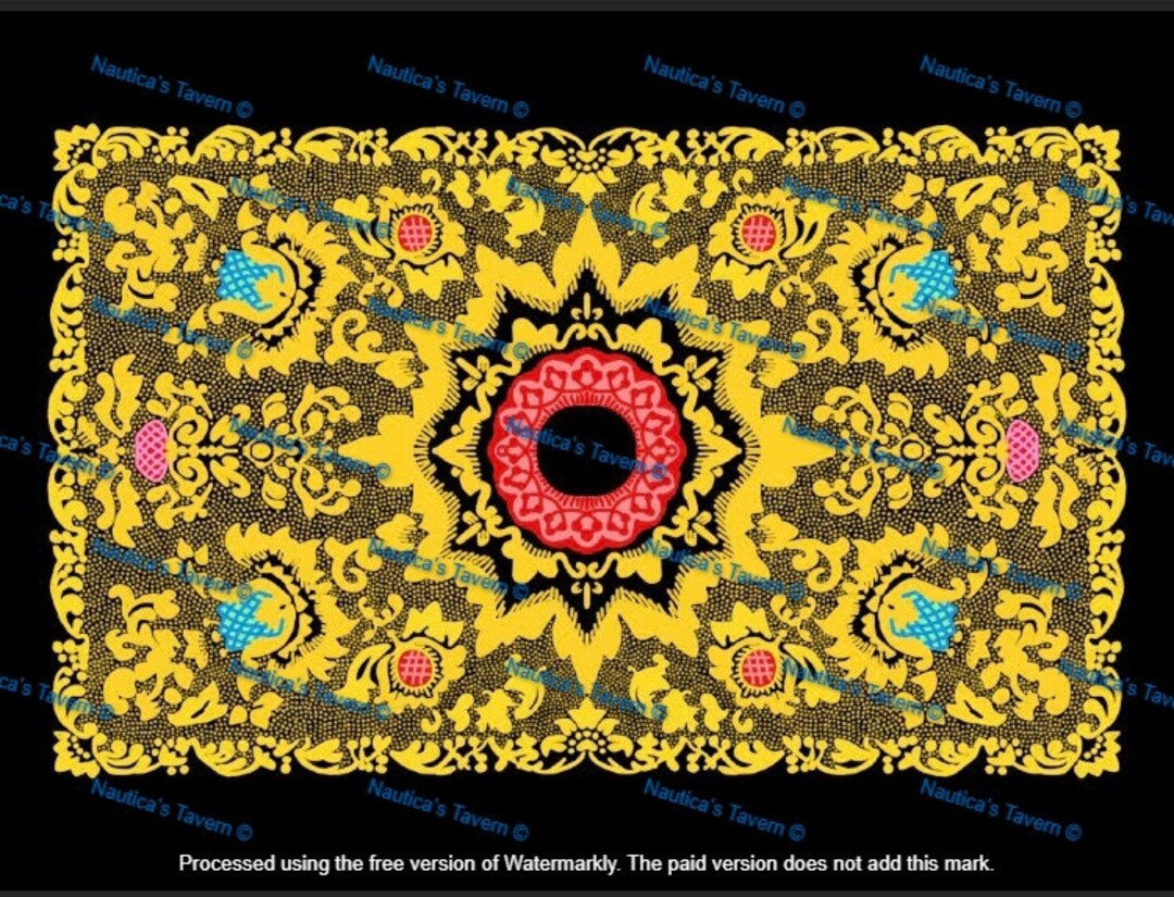 Ornate Playing Card Poster - Etsy