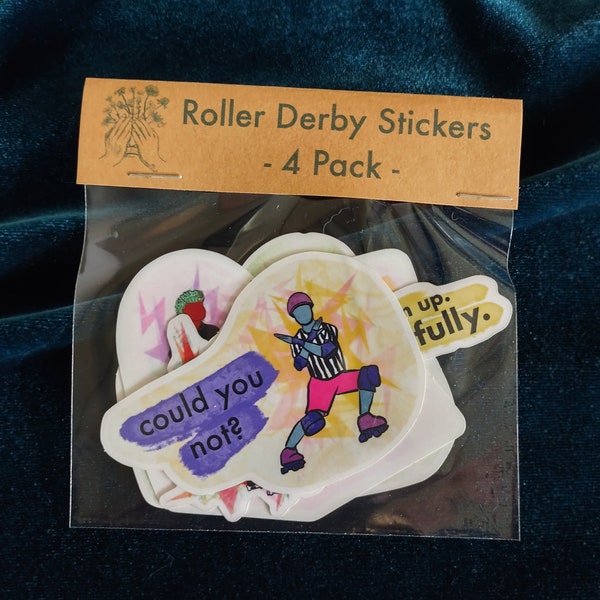 Roller Derby Sticker - Etsy