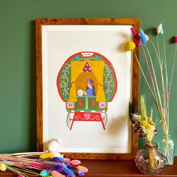 Gypsy Print - Etsy UK