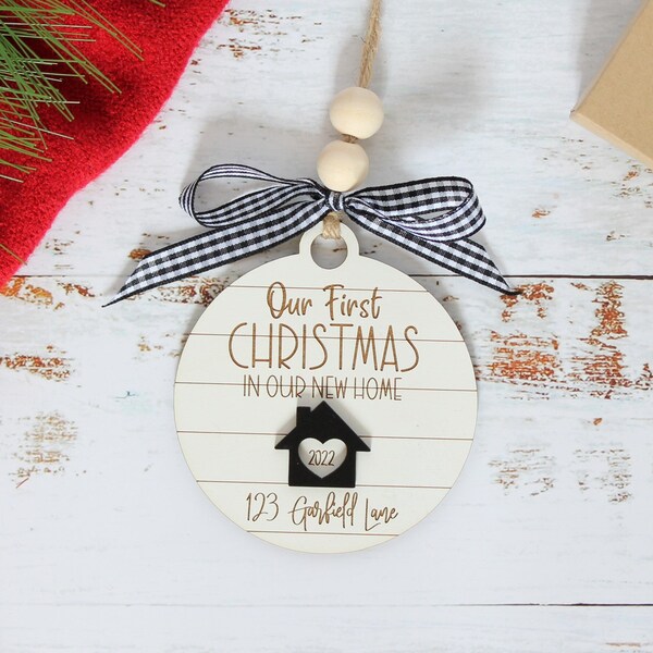 First Home Ornament - Etsy