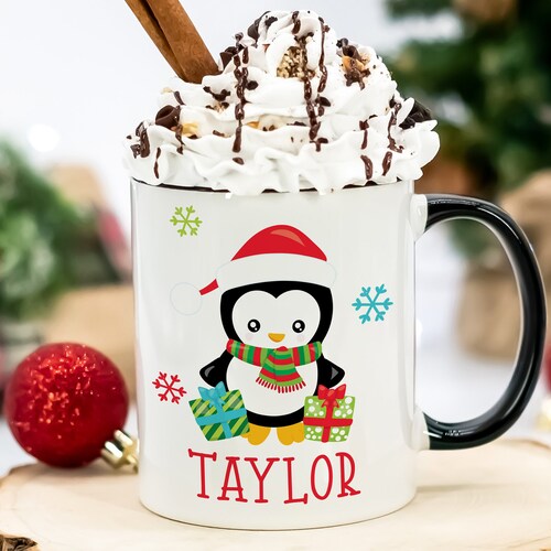 Secret Santa Gift Snowman Face Mug Personalized Hot - Etsy