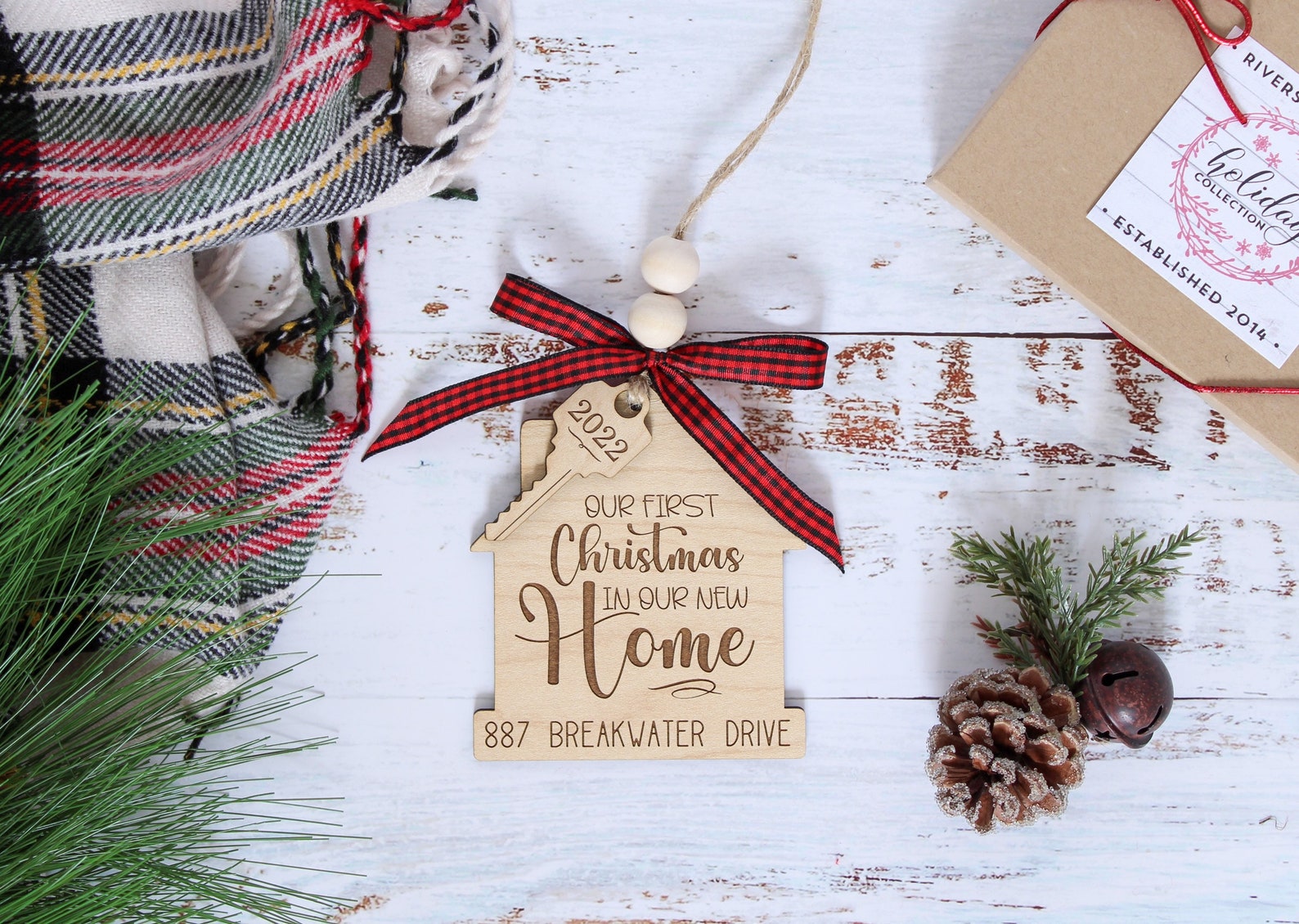 Our First Home Ornament, House Ornament, New Home Ornament ...