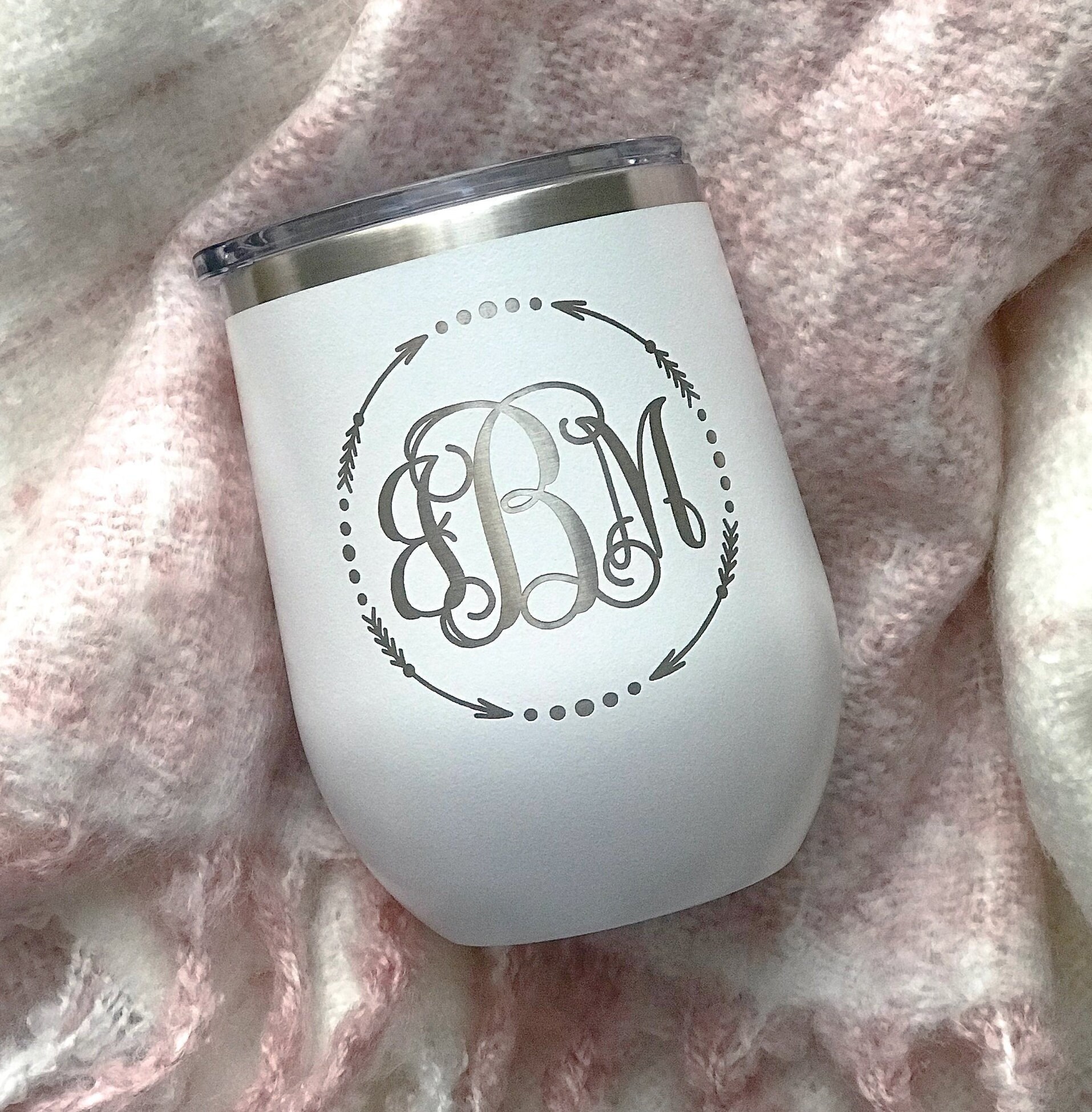 Personalized Stemless Wine Cup Engraved Stainless Steel Wine | Etsy