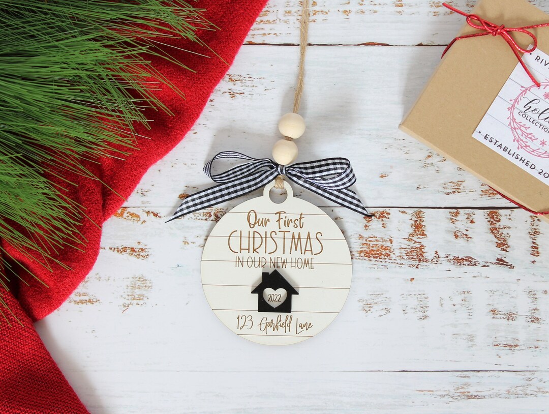 Our First Home Ornament, House Ornament, New Home Ornament ...
