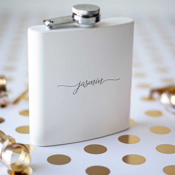 Personalized Flask - Etsy