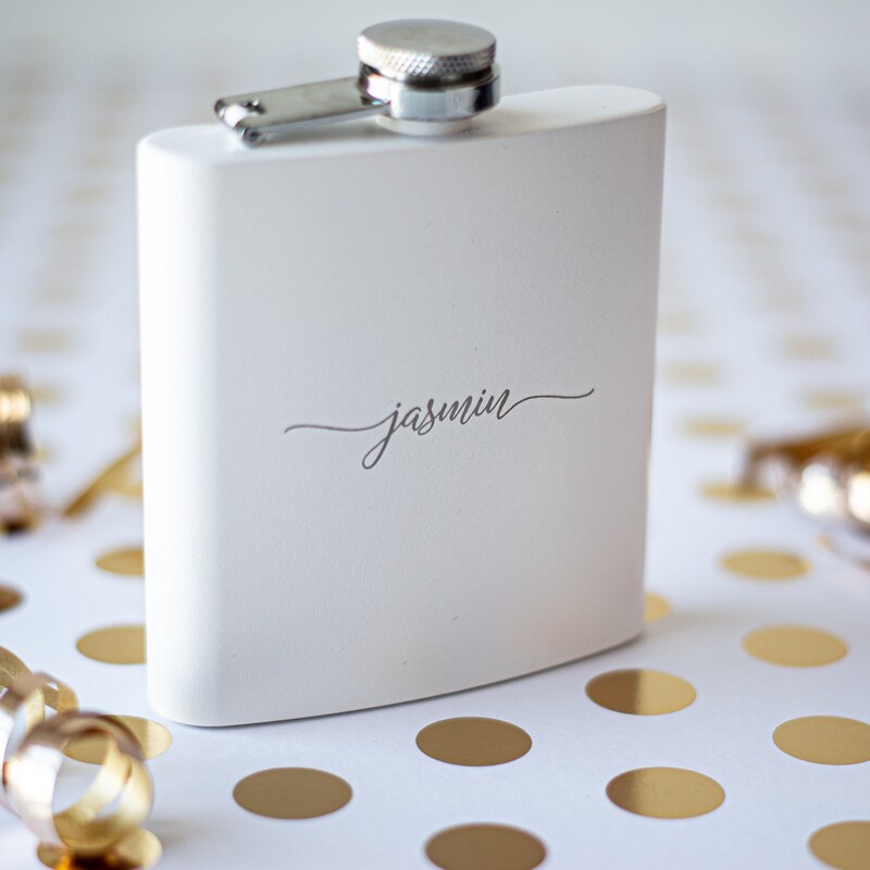 Personalized Flask - Etsy