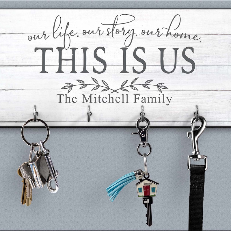Personalised Key Holder - Etsy