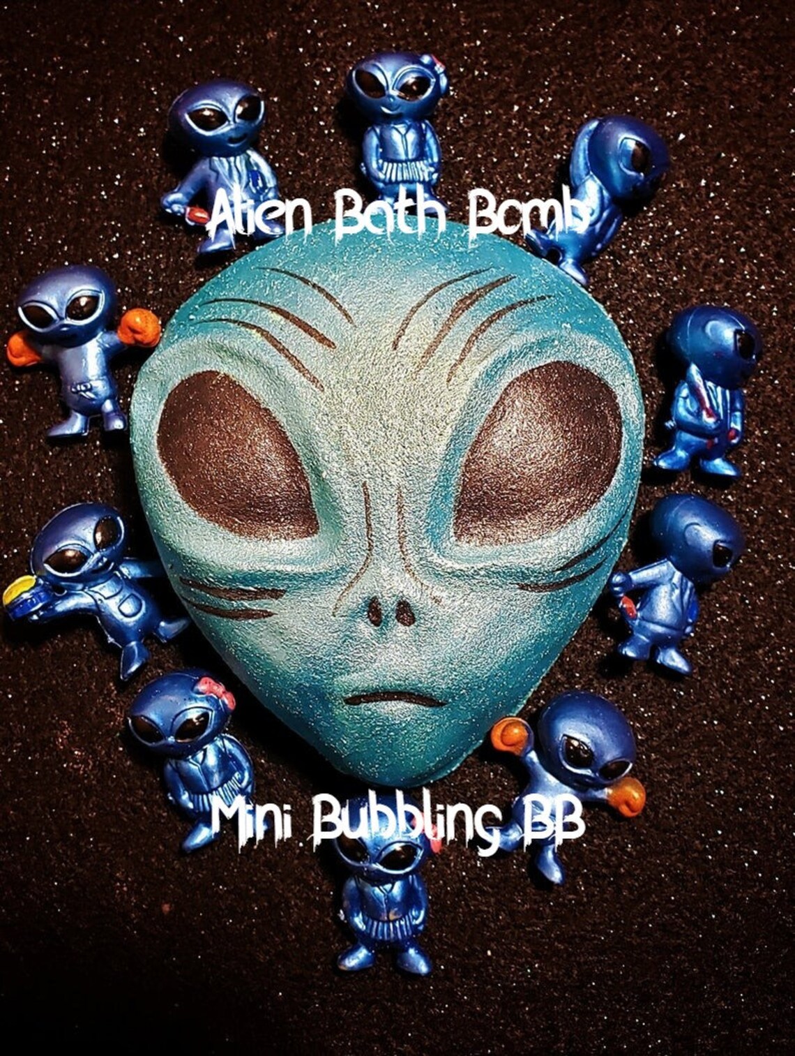 Alien Bath Bomb with toy inside bath bomb for kid alien | Etsy