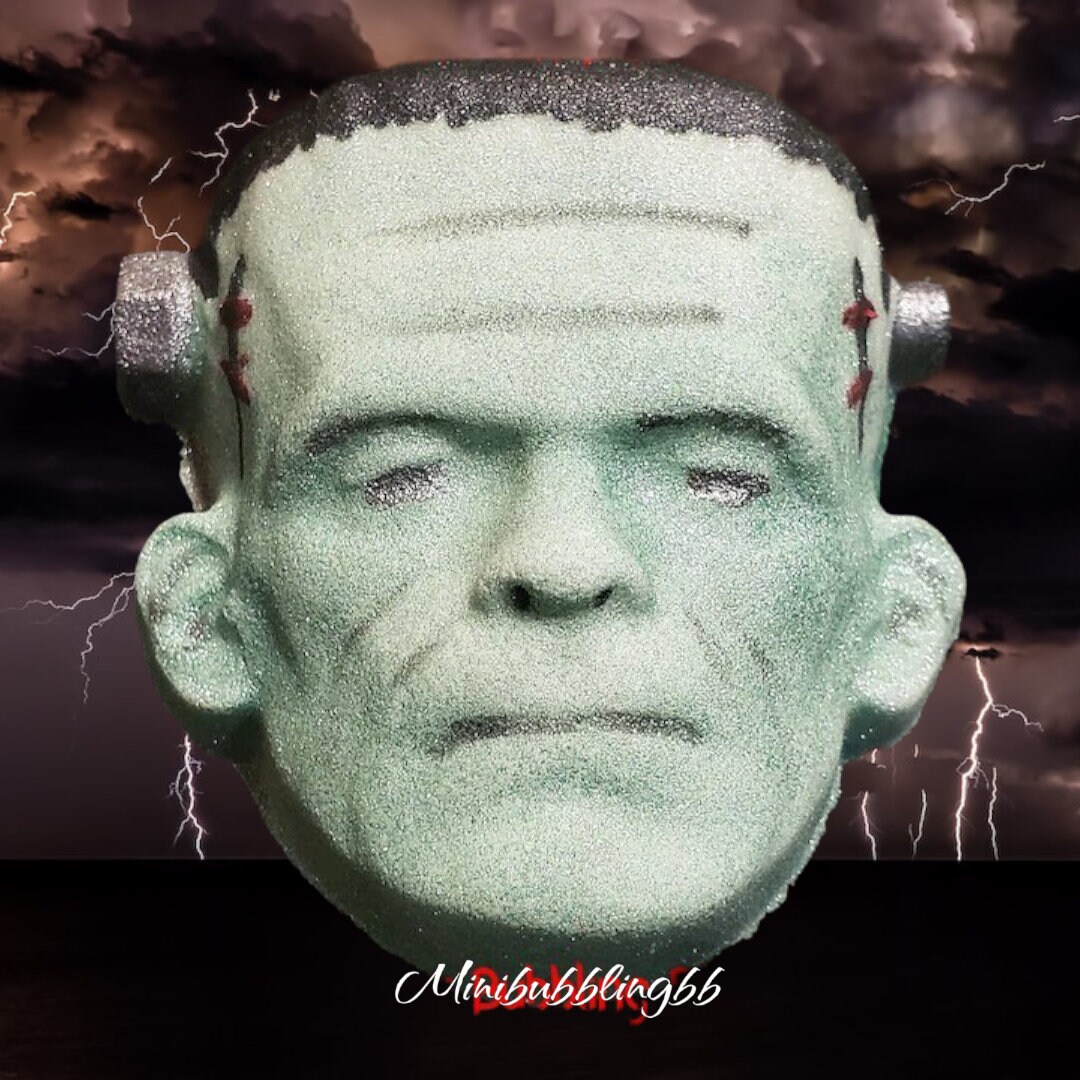 Green Monster Bath Bomb Halloween Favors Handmade Bath Art - Etsy