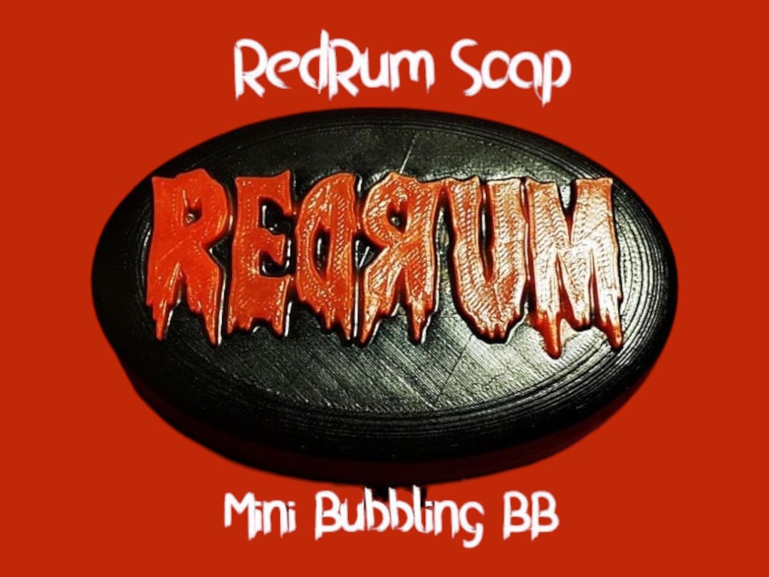 Redrum Soap, Horror Theme Soap, Halloween Soap, Gift for Horror Fans ...