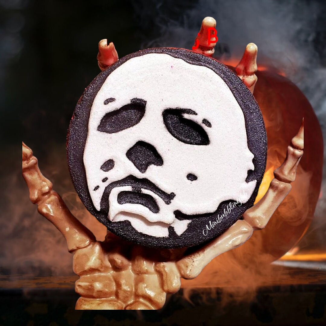 Scary Man Face Bath Bomb Halloween Favors Halloween Bath - Etsy