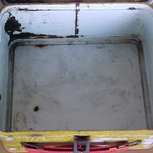 Vintage 1950's Aladdin Metal Lunch Box Cowboy Western Wild Bill Hickok ...